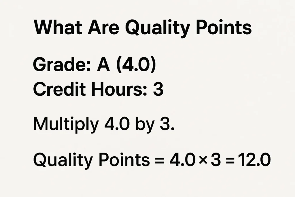 What Are Quality Points? How to Calculate GPA and Understand Your ...